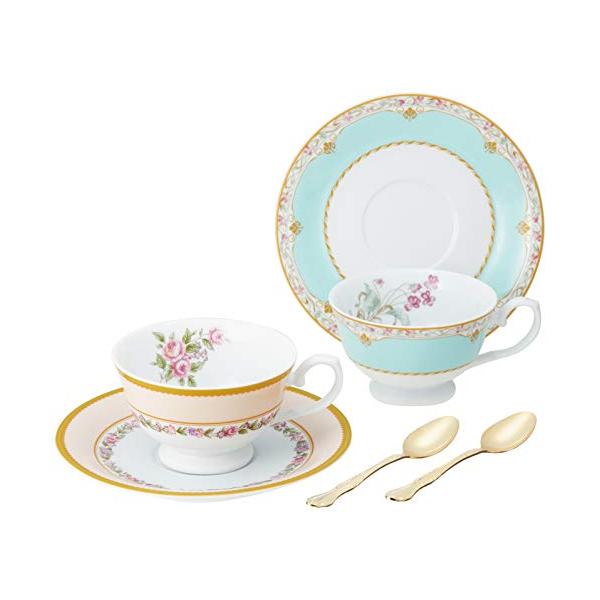 洋食器01) スプーン付ペアカップ&amp;ソーサー 210cc/190cc/41720-33457・Color:01) スプーン付ペアカップ&amp;ソーサー 210ccPatternName:ギフトラッピングなし・パッケージ個数:1・電...