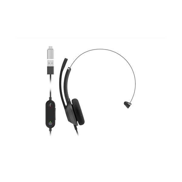 片耳 USB-A/Cブラック/-/HS-W-321-C-USBC・Style:片耳 USB-A/C・パッケージ個数:1・【こんな方におすすめ】自由に調整できるサウンドや、軽く一日中装着しても疲れないエルゴノミクスデザインなど妥協のない機能性...