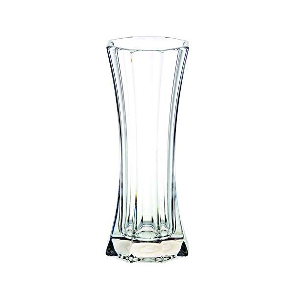おしゃれクリア/F/2300068・パッケージ個数:1・高さ 18cm 幅7cm・バイエル社（ドイツ）の高品質なポリカーボネートを使用・机上、卓上、キッチンなどに置きやすいサイズ・仏花やミニブーケにオススメ。・水を代えるときにも、楽々。
