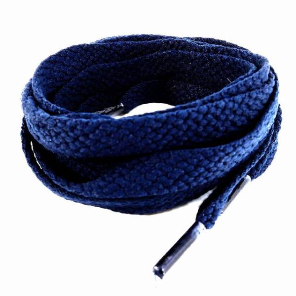 お洒落なくつひも、シューレース飽きてしまったスニーカーも、お気に入りのスニーカーもイメージチェーンジ！幅 約 1.2cm長さ 約 125cm右左１本ずつのセット(１足用)編み込み風の平ひもです。※ 左右で若干長さが違う場合がございますが、ス...