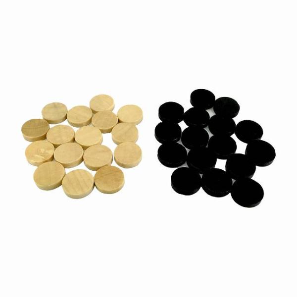 チェスの駒の土台セットです。木のぬくもりが味わえます。チェスの駒を自作用の土台となります。チェスの駒を自作される方に便利な土台です。自作された駒を土台に乗せて固定すれば安定した駒になります。サイズ　約 2.4cm重さ　約 54g駒の土台のセ...