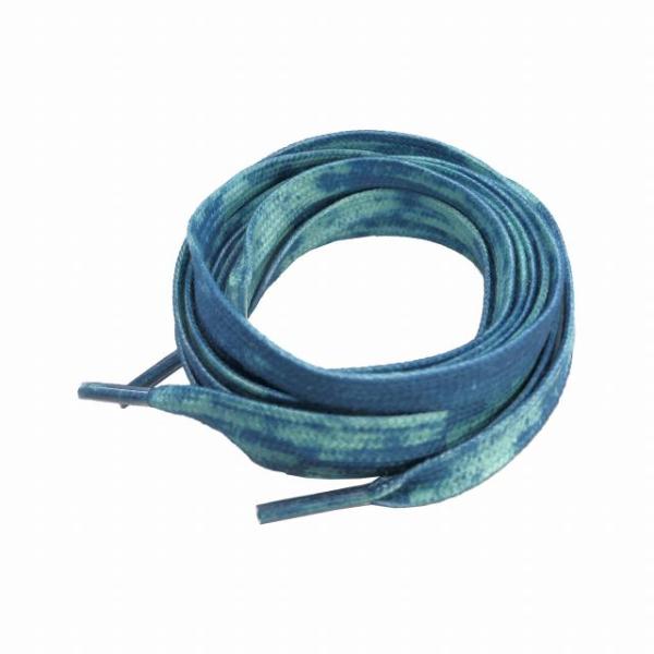 とってもおしゃれな靴ひも、くつひも、シューレースです。飽きてしまったスニーカーも、お気に入りのスニーカーも靴紐をを変えるだけでイメージチェンジ出来ます！タイダイ柄のグラデーションのような、鮮やかな絞り染めな色合いの靴紐です。靴ひもの幅 約 ...