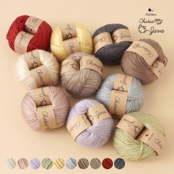 商品名：チャティアクリル並太太さ：並太形状：30g(約66m)品質：アクリル100%使用針：棒針6〜7号、かぎ針6/0〜7/0号標準ゲージ：20目24段前後(メリヤス編み)Made in chinaブランド：Knitworm原ウール株式会社...