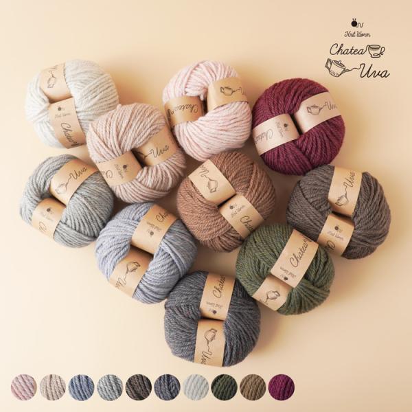 商品名：チャティメランジ並太太さ：並太形状：25g(約46m)品質：アクリル60%、ウール40%使用針：棒針6〜8号、かぎ針7/0号標準ゲージ：17目22段前後(メリヤス編み)Made in chinaブランド：Knitworm原ウール株式...