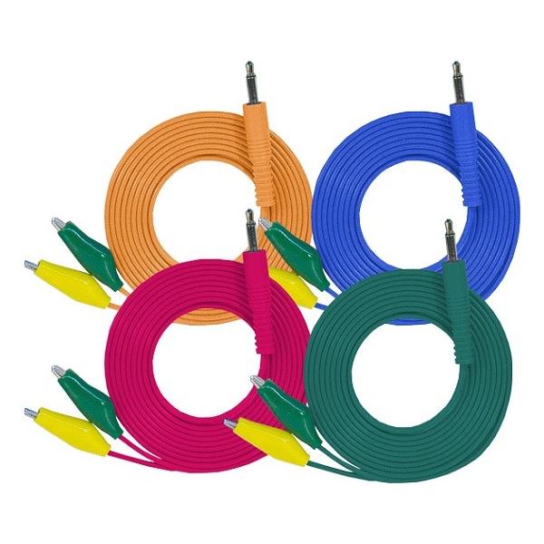 ☆　鍼電極低周波治療器（オームパルサー）で使用します☆　一般的に使用するコードです☆　すべての機種（オームパルサー）に付属しています☆　鍼通電低周波治療器を使用するときスポットゴム電極、　　３Ｍ電極をワニ口ではさんで治療します。☆　独自のク...