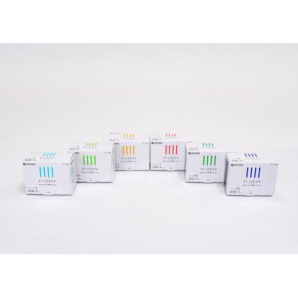 ☆　刺入深度が浅い部位への施術に適した鍼です。☆　セイリン製品初の鍼長7mmのプラスチック鍼柄です。☆　鍼柄の軽量化（約0.03g）を実現しました。☆　4本集合包装です。☆　鍼の太さは03番（0.10mm）から3番（0.20mm）まで6種類...
