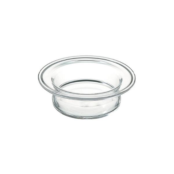 V60レンジサーバークリア用（XGS-36/XGS-60/XGS-80共通）ガラス蓋です。 ガラス部分のみとなります。シリコーンパッキンは別売りとなります。  サイズ：高 28mm 口径 84mm  材質：ガラスボール：耐熱ガラス