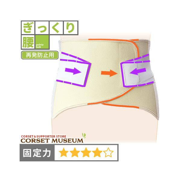 ぎっくり腰《再発防止用》の腰痛ベルトマックスベルトR3■商品概要腰痛治療の際に、病院で出される簡易型の腰痛ベルトです。背部のステーとフィット感のあるやわらかい素材で、腰を安定させます。繰り返すぎっくり腰におすすめです。■サイズの測り方胴囲は...