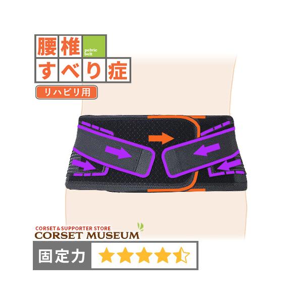 腰椎すべり症《リハビリ用》の腰痛ベルトマックスベルトS3■商品概要腰から背中を金属ステーが補強し、背骨の並びを整える腰痛ベルトです。腰と足に症状が出る腰椎すべり症に効果的です。反らすと痛む腰椎すべり症におすすめです。■サイズの測り方胴囲は、...