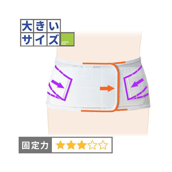 大きいサイズの腰痛ベルトサクロメッシュDX■商品概要サクロメッシュDXは、網目の大きな硬質のメッシュを使うことで薄く涼しくできている腰用ベルトです。脇腹部分には、ソフトなメッシュ素材を使い、動きやすく作りました。薄くて！軽くて！動きやすい！...