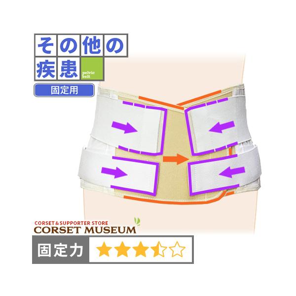 その他の腰痛《固定用》の腰痛ベルトマックスベルトse■商品概要マックスベルトseは、骨盤と脇腹を補強する2種類のサイドベルトを備えた腰痛ベルトです。腰の下部を重点的に固定でき、胃を圧迫しないので、お腹に優しくできています。タオル生地で、皮膚...