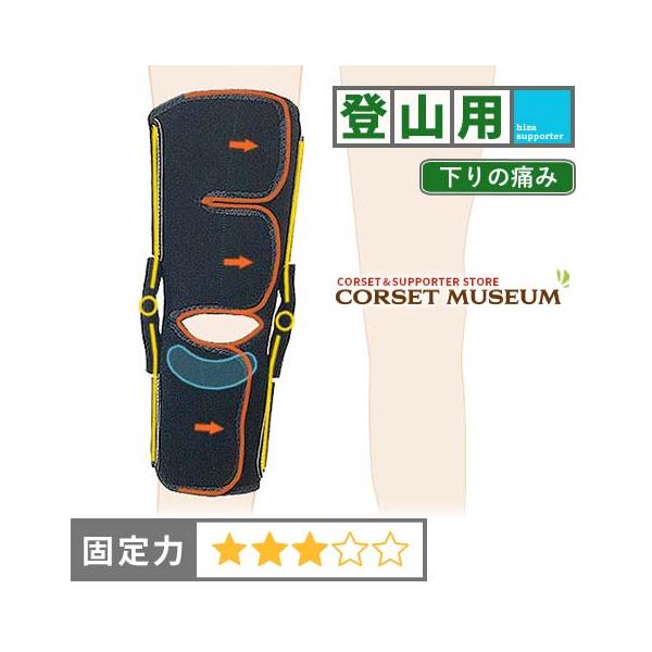 登山 《下り用》 の膝サポーターニーケアー・OA1■商品概要装着が簡単な膝に巻けるサポーターです。適度に膝のブレを防止するので、膝に違和感を感じ始めた方におすすめです。足が弱くなっていると下り坂で膝を痛めることがあります。下り坂で膝を痛めた...
