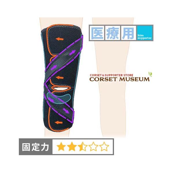 医療用の膝サポーターニーケアー・OA2■商品概要変形性膝関節症専用の医療用サポーターです。膝軟骨を守る側方の樹脂ステーはソフトで軽量です。膝に大きくО脚や変形がある方でもお使いいただけます。斜めの補助ベルトで内側にかかる負担を軽減し、安静を...
