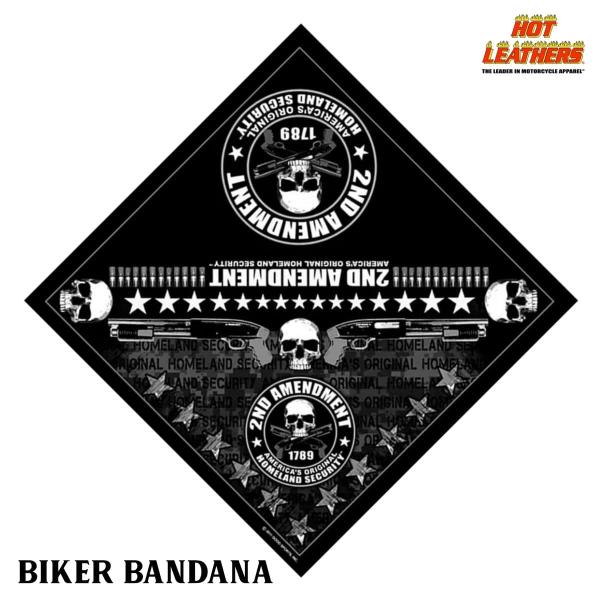 【HOTLEATHERS Original Design Bandana】どんなスタイルも一瞬でカジュアルにチェンジ!バンダナforバイカー!ファッション性が高く、尚且つどの季節でもライディングを快適にしてくれるバイカーのための超人気定番ア...