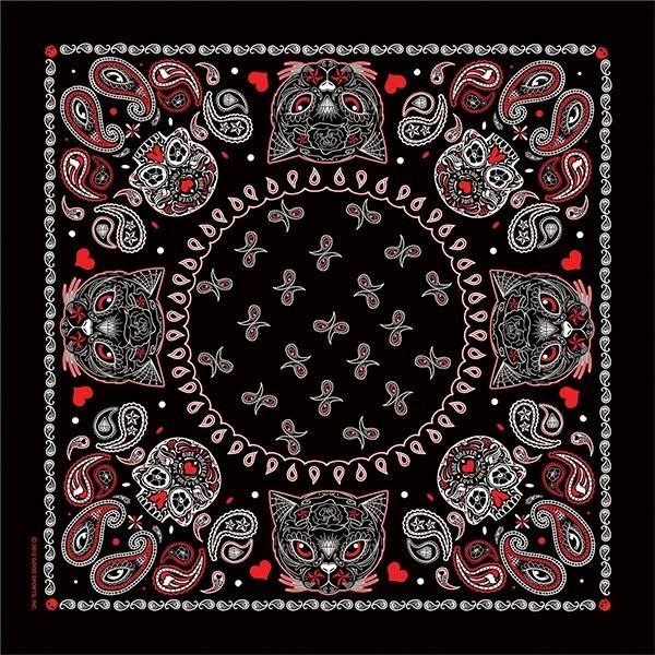 【HOTLEATHERS Original Design Bandana】どんなスタイルも一瞬でカジュアルにチェンジ!バンダナforバイカー!ファッション性が高く、尚且つどの季節でもライディングを快適にしてくれるバイカーのための超人気定番ア...