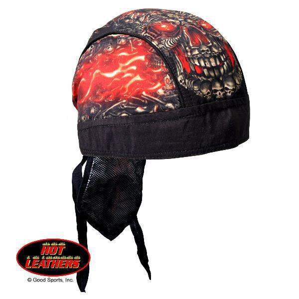 米国のバイカー専門アパレルブランド「ホットレザー」のヘッドラップです。純正品には無いバイカー向けのデザインと性能に定評があります。ツーリング時に、ヘルメットの下に装着する事で汗止めに役立つ貴重な商品。軽量コットン使用なので、装着時の違和感は...