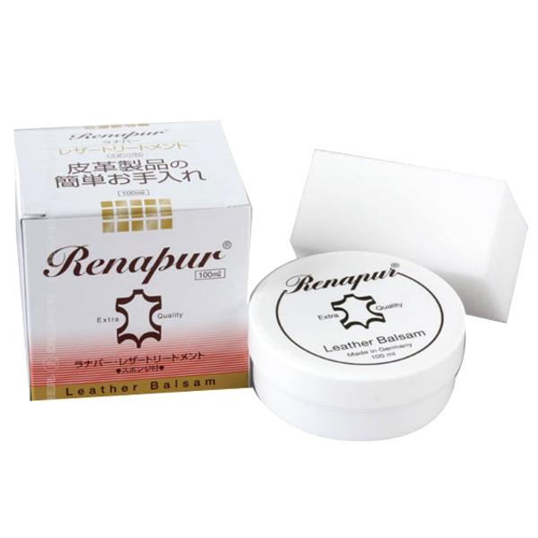 【DEGNER RENAPUR WAX】京都の老舗革工房のDEGNERより、言わずとしれた究極のワンタッチレザーケアアイテムです!!付属のスポンジに少量つけて薄く伸ばすだけで、汚れ落とし、保護・ツヤ出し、撥水加工、カビを生えにくくする効果を...