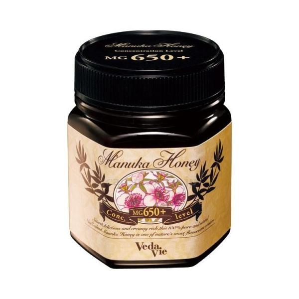 お召し上がり方1日に小さじ１杯を目安にお召し上がりください。※乳児ボツリヌス症を発症することがあるため、1歳未満の乳児には与えないでください。自然の国ＮＺのオーガニックはちみつ♪純粋天然食品です！高品質な蜂蜜マヌカハニーはヴェーダヴィがお届...