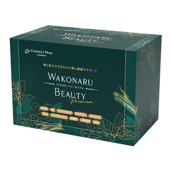 ◆正規品です。安心して、ご購入して下さい。どなたでも飲みやすい抹茶味です。【商品名】ワコナルビューティー【メーカー】Connect Peau コネクト ポー【内容量】 300g (3g×100本)