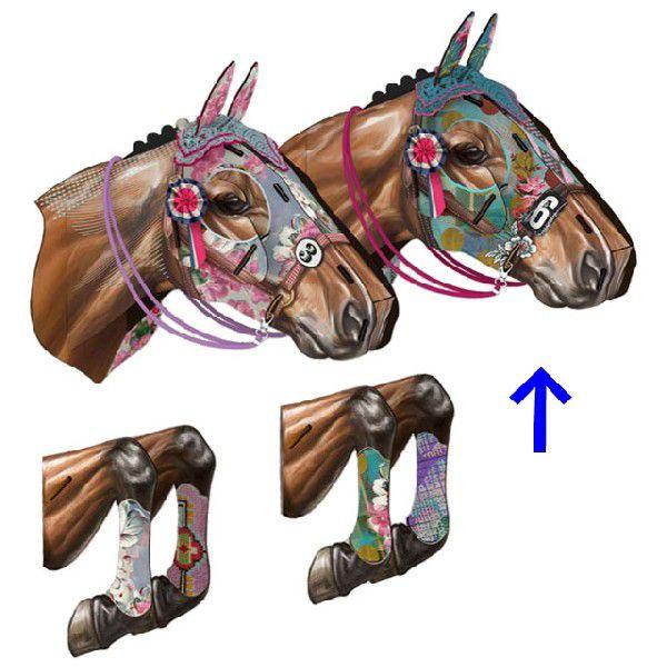 人気のMIHO UNEXPECTED THINGSのウォールデコに馬のオブジェが仲間入りしました！リアルなだけでなく、MIHOならではのカラフルなテキスタイル調のデザインが馬の魅力をさらに引き立てています。■ MDF板を組み立ててつくる壁掛...