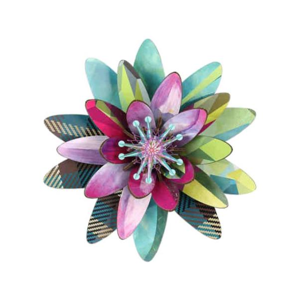 MDF板を組み立ててつくる花の壁掛けオブジェです。カラフルでポップながらナチュラルさを残した素敵なデザインで、お部屋をやさしく彩ります♪アクセントとしてポリエチレン製のネットが付属されています。● こちらの商品はフラットパックでのお届けとな...