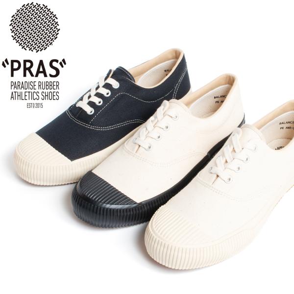 ■ブランド説明”PRAS”プラスは、アッパーに児島帆布を使用した久留米製バルカナイズスニーカーのレーベルです。”JAPANISM PRODUCT” とは、単に日本製ということではなく、「真摯さ、繊細さ、愚直さ、誠実さ、謙虚さ、懇切さ」のよう...