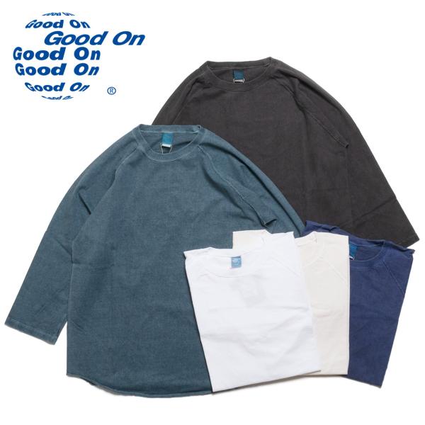 ■ブランド説明Good Onの製作は1995年にスタート。肌に優しく強い高品質のアメリカ綿を使用し身体に馴染むパターン、長く着る為の強度有る縫製、 後染めでの縮率を考慮し一番良い型になる様計算されたサイズスペック。9種のアメリカ綿で織った ...