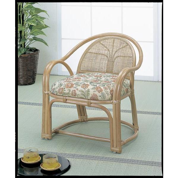 ■商品名　　　　ラタン・座椅子BL110（ハイタイプ）■サイズ　　W520XD530XH590mm(SH360) ■商品の状態・特徴　　【新品】立ち座りが楽にできる座椅子です。■材質　　本体：ラタン　　クッション生地：金糸入りの豪華なジャガ...