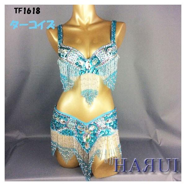 ◆商品番号：TF1618tq-us◆セット内容：ブラ+ベルトの2点◆カラー：ターコイズ（水色）【サイズ】<Br>※SSサイズはオーダー品(お取り寄せ)になりますので、ご相談下さい。・ブラ：A65前後可 ・ベルト：70-75cm【...