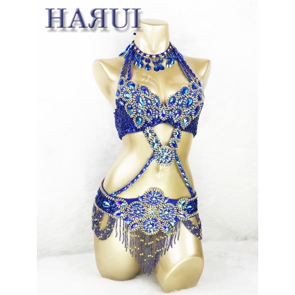 ◆商品番号：tf1732bl-us◆セット内容：ブラ ベルトの2点◆カラー：ブルー ◆サイズ※USのブラは、ベースがロイヤルブルーより少し明るい色です。※S,M,Lサイズは、↓下記のリンクページになりました。【US32Dサイズ】・ブラ：E7...