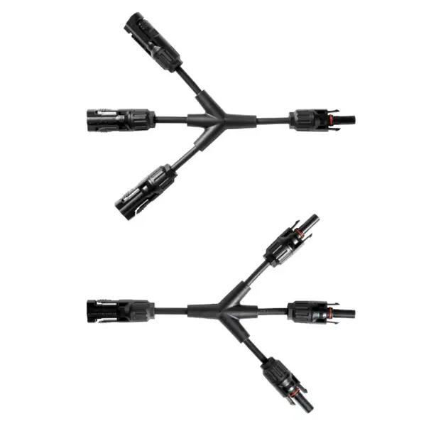 商品情報：●このコネクターを使用することでAnkerのポータブル電源に接続するソーラーパネルを3枚追加でき、日中の太陽光を最大限に活用し、電源を確保できます。●同梱品との組み合わせで、最大6枚のソーラーパネルを接続することが可能になり、電源...