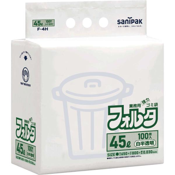 メーカー：サニパックサイズ：650mm×800mm特徴:45L入り数：5冊×100枚（1ケース当たり）厚み:0.03mm