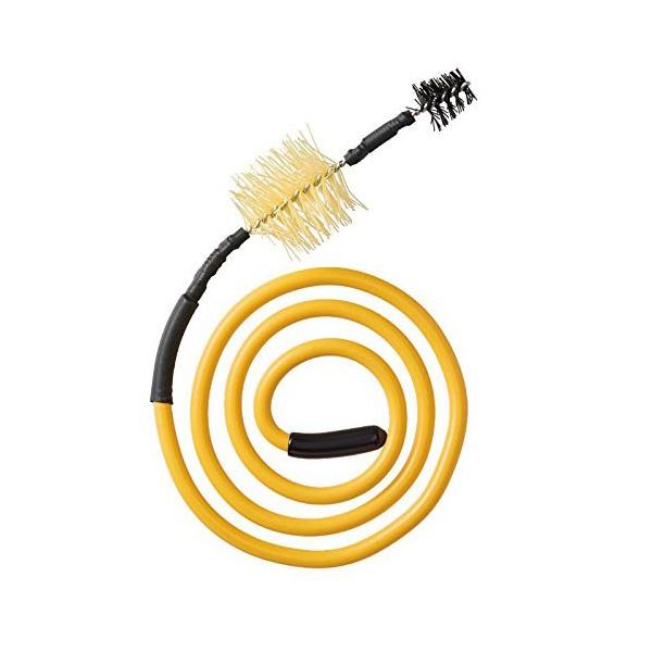 【商品名】汚れスッキリパイプ職人 スリムブラシ【仕様】サイズ:直径3×長さ71cm重量:0.03kg材質:ブラシ/ポリプロピレン・ステンレス鋼、ワイヤー/ポリ塩化ビニル樹脂・スチール原産国:中国【商品詳細】●排水管汚れスッキリ取れる! カー...