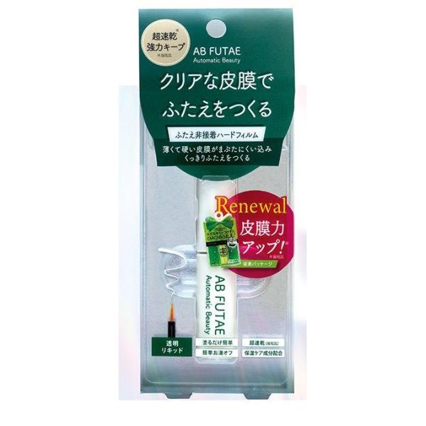 AB-ST リニューアル品【商品説明】　塗ったところに二重が作れて、重ね塗りができるから調整しやすい。　薄くて硬い皮膜が、まぶたを折り込みくっきりふたえに！　１２種の保湿ケア成分配合で肌にやさしい。【使用方法】　ふたえにしたいラインの下に塗...