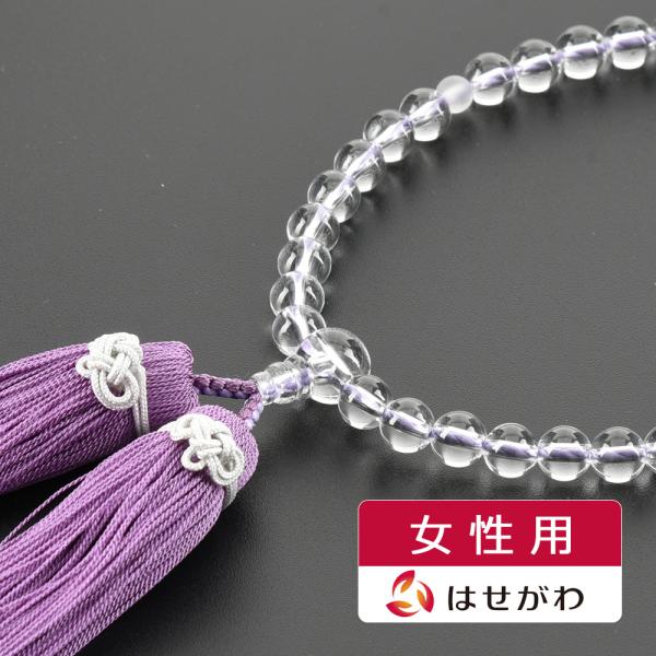 結念珠（むすびねんじゅ）とは、古来から日本で大切にされてきた「祈り守られる」というお守りの要素と、想いを込めたお参りに使う伝統の数珠を合わせた祈りの心を込めたお念珠です。身のまわりを清めるといわれる水晶玉と、願が叶うお守りの意味が込められた...