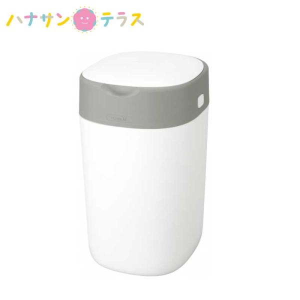 ねじって密閉 W防臭機能 においを防ぐ 99％抗菌フィルム おむつ処理ポット おむつ オムツ ゴミ箱 オムツペール おむつペール防臭 オムツペール 強力密閉抗菌おむつポット ポイテック W防臭 117755 コットンホワイト コンビおむつペ...