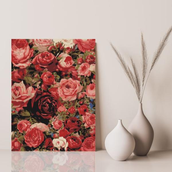 付属のアクリル絵具で数字のとおりに色を塗るだけ。仕上がりは油絵風の本格絵画の完成。完成目安：平均1-4週間(個人差大）■含まれるもの・数字が印刷されたキャンバス１枚 40x50cm・筆３本・アクリル絵具・壁がけ用フックとネジ・印刷数字ガイド...