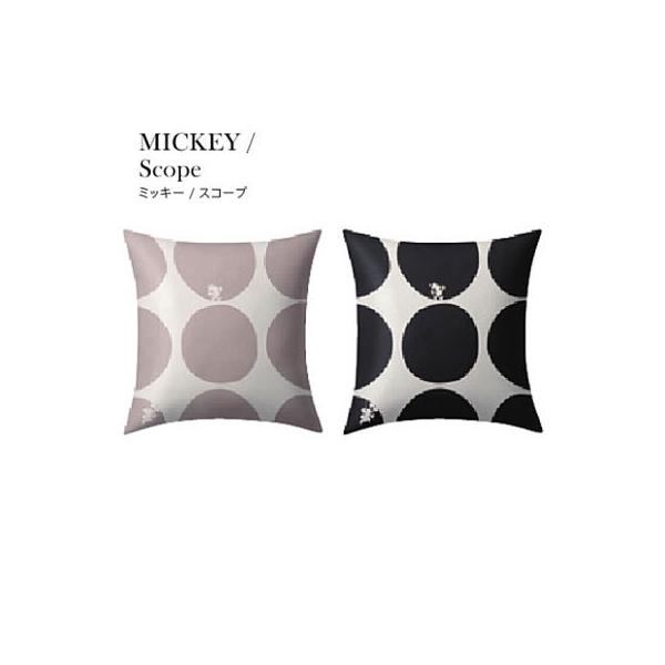 DISNEY MICKEY ミッキー CUSHION COVER クッションカバー スコープ Scope EDITION9日本製 スミノエ ディズニー クッションカバー ミッキー／スコープ MICKEY／Scope 45×45cm M-16...