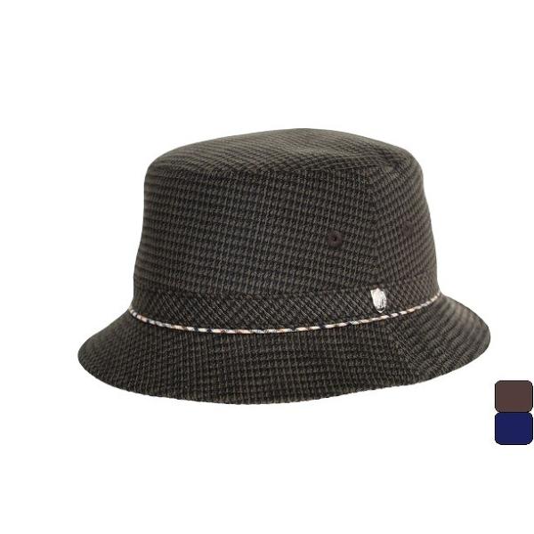 DAKSダックスの平天バケットハット。ツバが短い、カメラマンハットとも呼ばれるデザインです。合繊コーデュロイにツイード風のプリントが施されています。濃淡の陰影ある表情で、とても高級感があります。折りたたみが出来、ご自宅で手洗いができます。内...