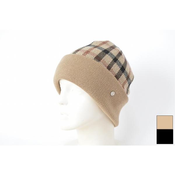 ダックスのニット帽。ブランドのアイコンであるチェック柄。長年愛されてきた、トラディショナルで安心感のある柄です。顔周りは無地の折返しですっきり。保温素材サーミック使用。二重になっているので暖かく、冬の寒さ対策にピッタリ。男性にも女性にもかぶ...