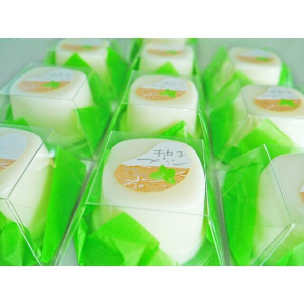 【期間限定】 ご自宅用 柚子プリン 16個入り スイーツ 手土産 お供え お菓子 個包装 和スイーツ ハロウィン バレンタインデー ホワイトデー