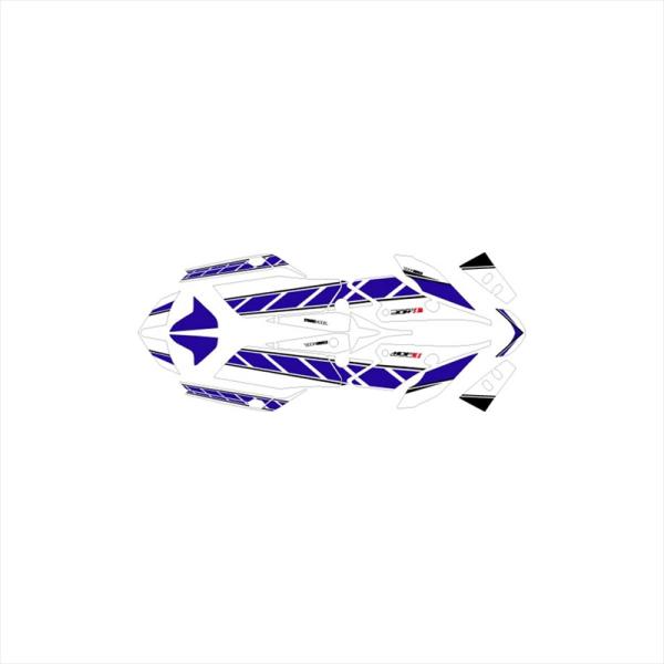 ■メーカー名：MDF(エムディーエフ)■メーカー品番：MFAZ10-D-BU-ALL■JAN：4580394164855■適応車両：FZ1FAZER 06-■カテゴリ：車、バイク、自転車 ＞ バイク ＞ 外装パーツ ＞ ステッカー、デカール...