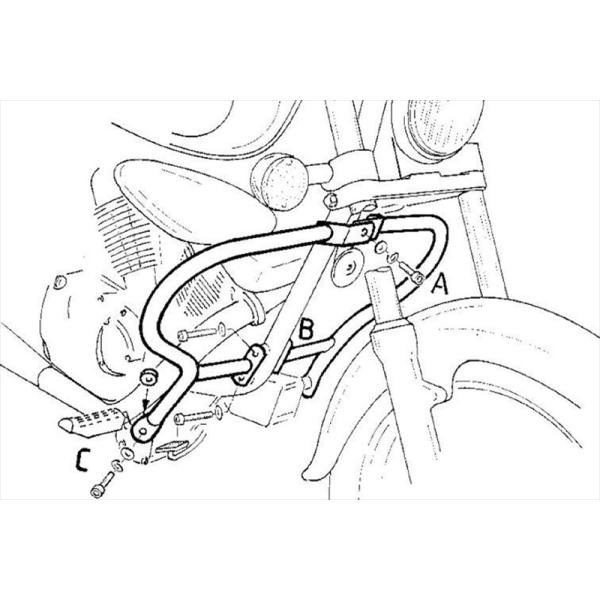 ■メーカー名：HEPCO&amp;amp;BECKER(ヘプコアンドベッカー)■メーカー品番：501330 00 02■JAN：4548664527229■適合車種：スズキ[SUZUKI] LC250 INTRUDER [イントルーダー25...