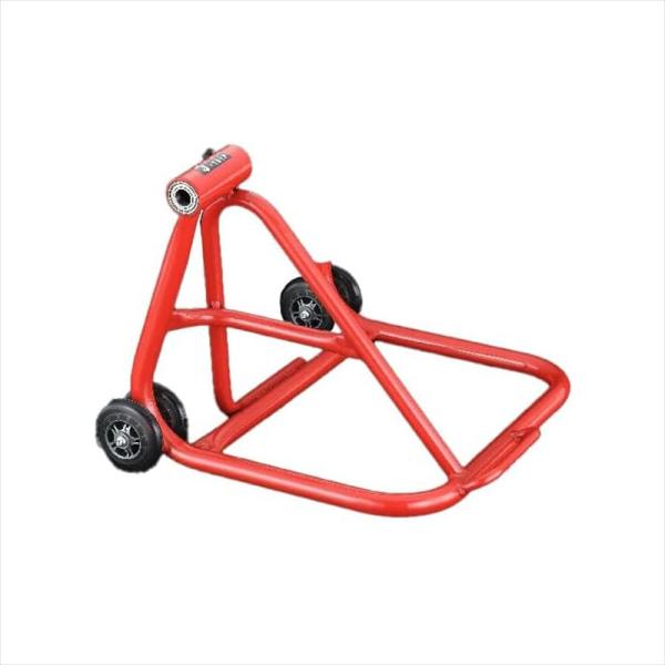 ジェイトリップ(J-TRIP) 片持ちスタンド 赤 JT-136RD※本体のみです。スタンドアップするには別途「片持ちシャフト」が必要です。片持ちスイングアームでも安心の片持ちスタンド。支持シャフトの角度を吟味しリフトの軽さと安定性を実現。...