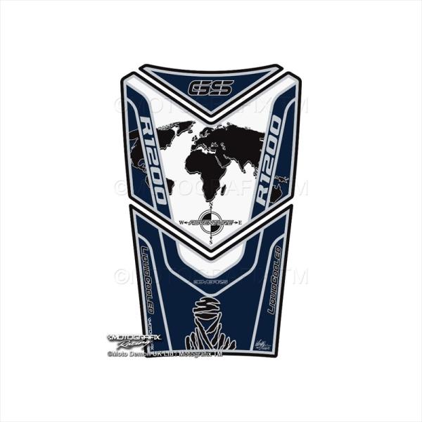 ■メーカー名：MOTOGRAFIX(モトグラフィックス)■メーカー品番：MT-TB021BW■JAN：4580041212670■適応車両：R1200GS Adventure 14-16■カテゴリ：車、バイク、自転車 ＞ バイク ＞ タンク...
