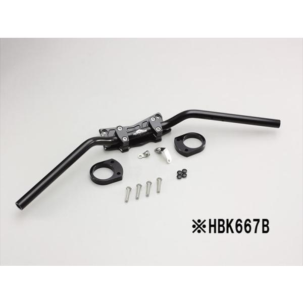 ■メーカー名：HURRICANE(ハリケーン)■メーカー品番[カタログ品番] ：HBK667B[]■JAN：4936887015706■適応車両：ＺＸ−１４Ｒ(12-15)ABS車用_ＺＺＲ１４００　ABS車用_取付簡単バーハンドルブラケッ...