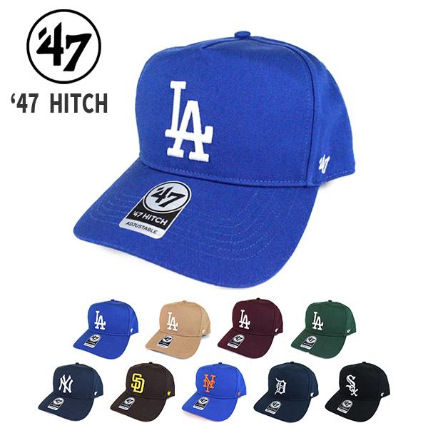 大人気のMLB公式ブランド、47（フォーティセブン）から2024年の新作が登場！！47 HITCH は、緩やかなカーブドバイザーでピンチ5パネル、前立メッシュバックラムパネルにより型崩れしない構造、レトロなシルエット仕様です。プラスチック製...