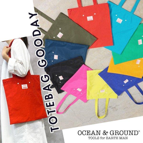 Ocean＆Ground オーシャン＆グラウンド オーシャンアンドグラウンド トートBAG GOODAY トートバッグ レッスンバッグ バッグ おけいこバッグ サブバッグ 肩掛けバッグ 肩掛け 手さげバッグ 手提げバッグ 手提げかばん 手提...
