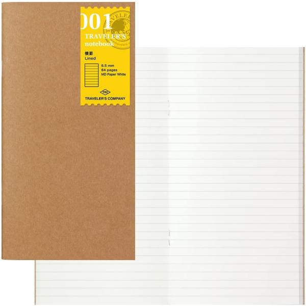 【発売日：2025年01月15日】●スタイル:横罫●パターン:単品●ブランド トラベラーズカンパニー●スタイル 横罫●罫線の種類 横罫線●パターン 単品●版型 ー●【サイズ】高さ21×幅11×厚さ0.4cm●【レイアウト】6.5mm横罫●【...