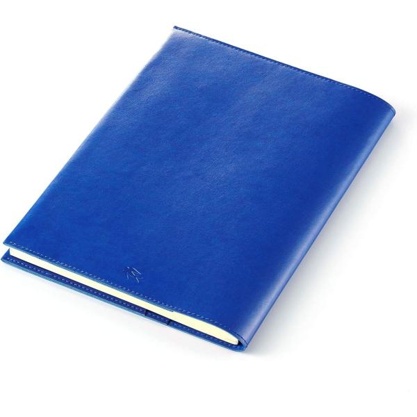 【発売日：2025年01月15日】●色: ネイビーブルー●ブランド ガルフストリーム●色 ネイビーブルー●商品の数量 1●版型 オフィス用品●上品なPUレザーを使用●表紙と裏表紙を差し込める両袖タイプ●厚さ1cm程度の厚手のノートも装着可能...